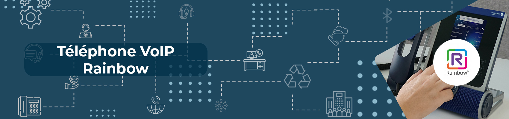 Téléphone Rainbow Voice